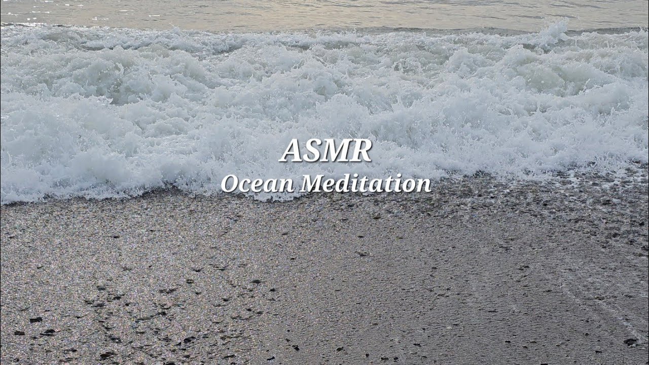 ASMR Ocean Meditation - Healthy wave sounds. - YouTube
