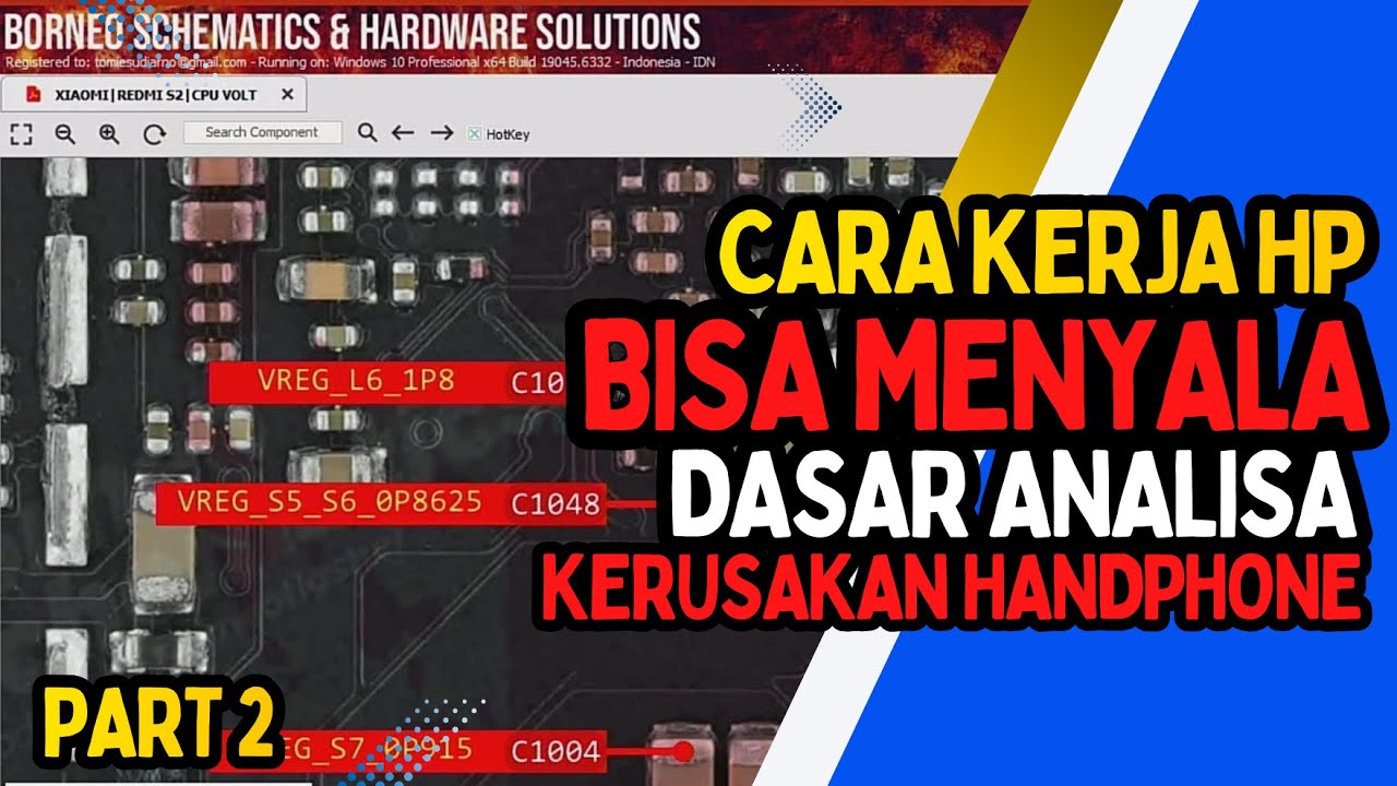 Cara Kerja HP Bisa Menyala | Dasar Analisa Kerusakan Handphone - PART 2 ...
