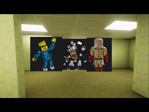 Escaping the backrooms in EVADE - YouTube