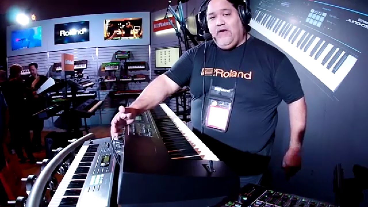 Roland Juno DS Overview With Ed Diaz - YouTube