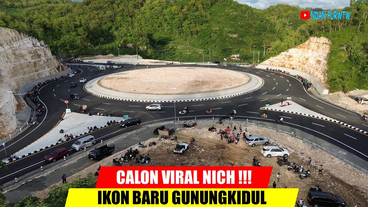 Proyek JJLS Di Bundaran Planjan Saptosari Gunungkidul Yogyakarta (@NDAN ...