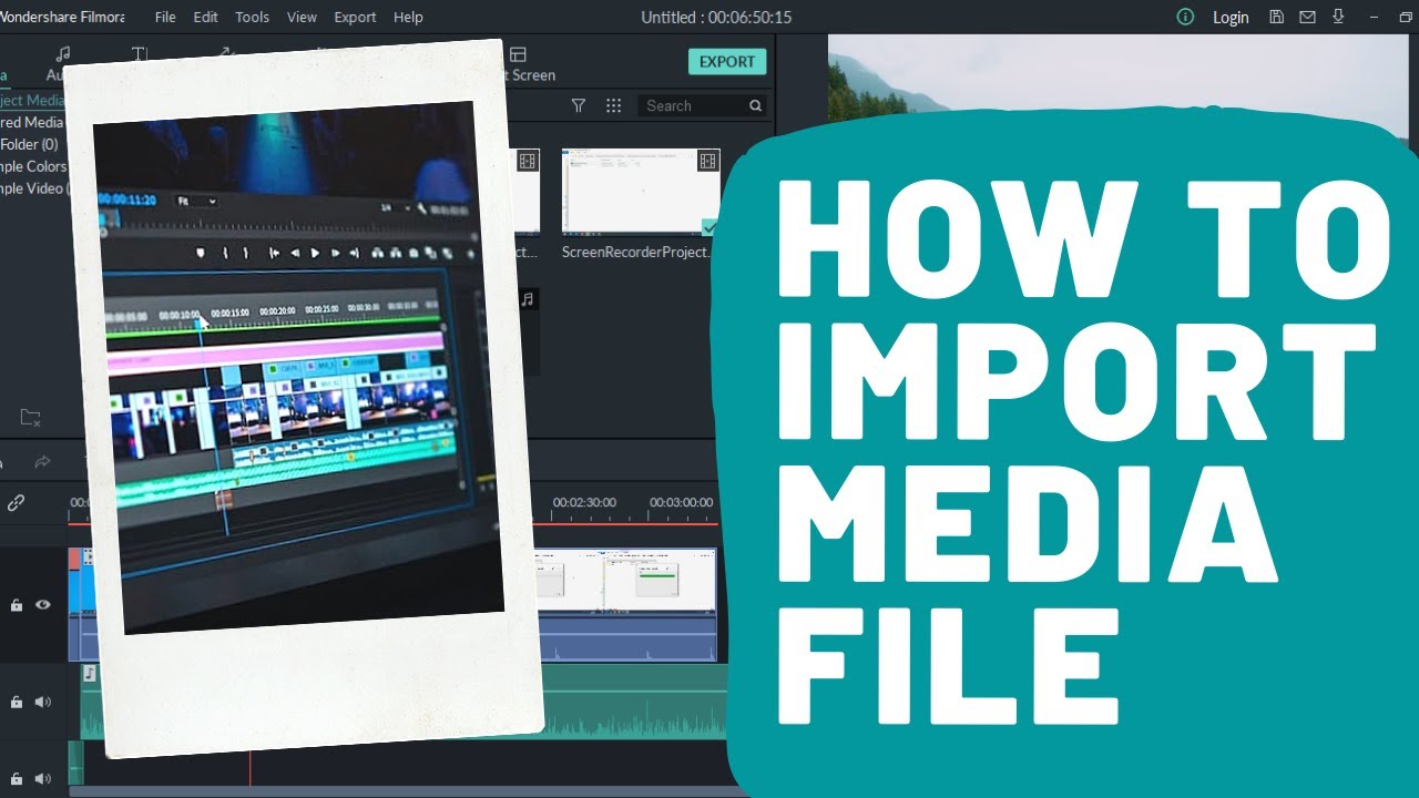 How to Import Media File on Filmora 9 #lonborey #Filmora #Filmora9 ...