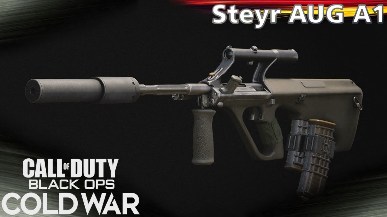 Black Ops Cold War Steyr AUG A1 (AUG) Gameplay - YouTube