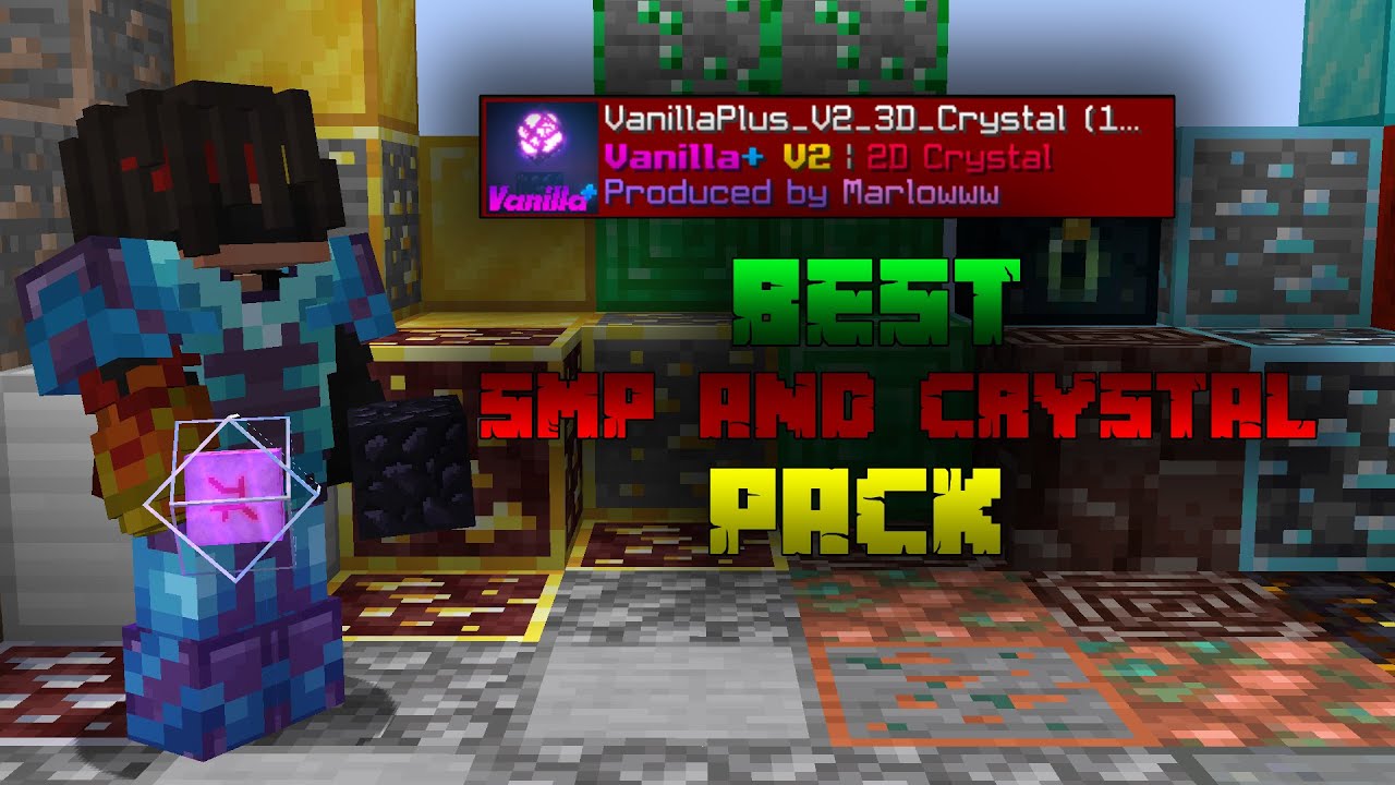 Finally I Found The Best Smp And Crystal PVP Pack!!! - YouTube