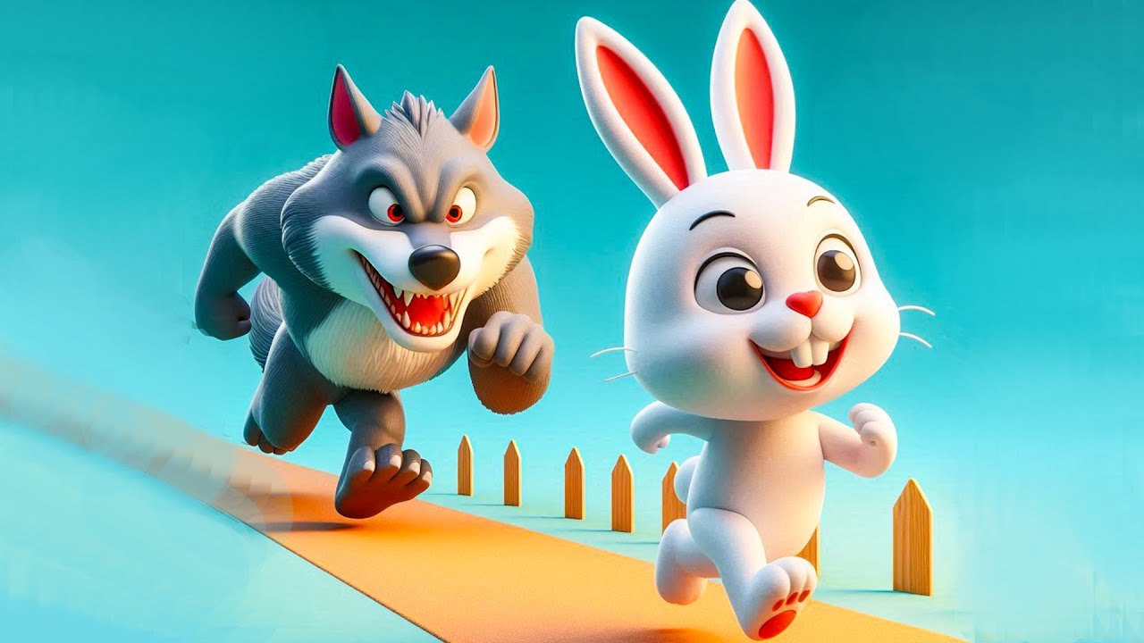 Kelinci Lompat Hap Hap, Heli Guk Guk - Lagu Anak - YouTube