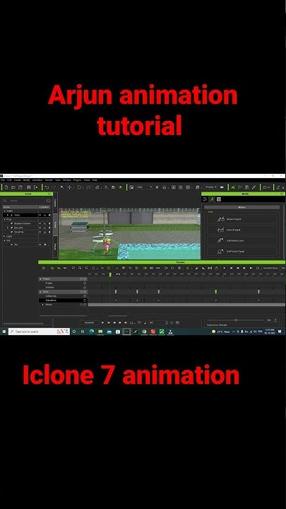 #shorts arjun animation tutorial - iclone 7 animation tutorial - YouTube