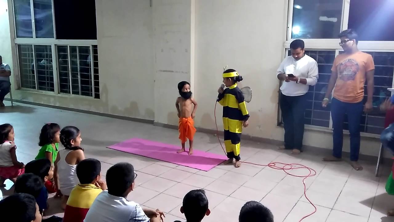 Fancy Dress Competition Baba Ramdev Yoga and Won 1st Prize - YouTube