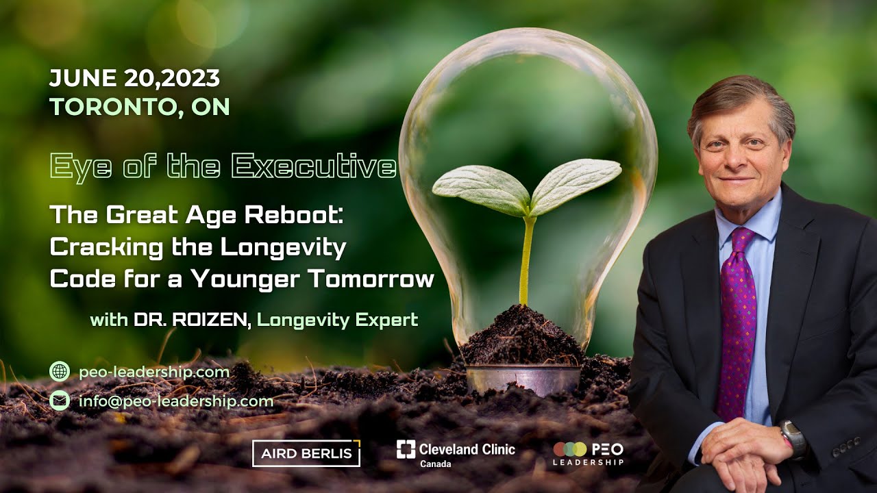 Great Age Reboot: Cracking the Longevity Code with Dr. Michael Roizen ...
