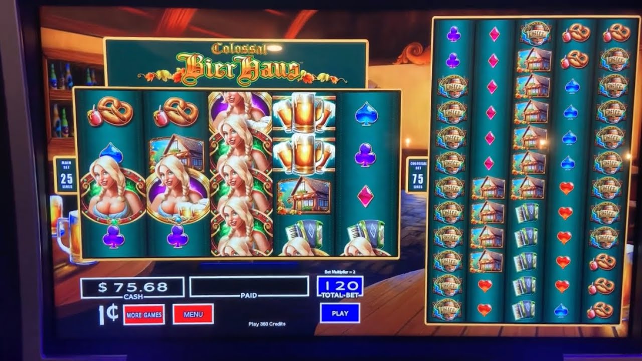 Colossal Bier🍻Haus slot machine $1.20 bonus - YouTube