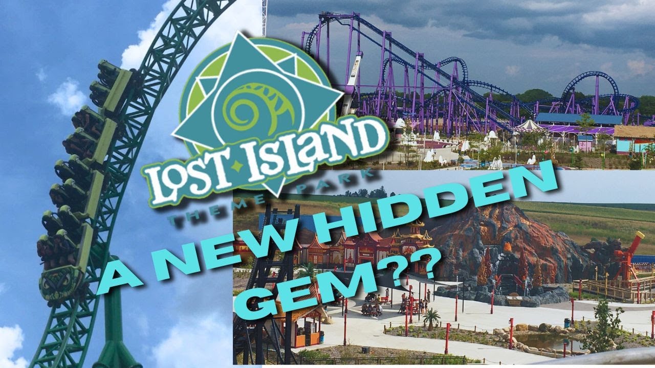 New Hidden Gem of a Park: Full Review of Lost Island Theme Park - YouTube