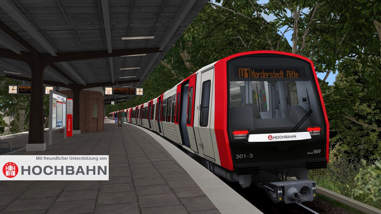 Train Simulator | U-Bahn Hamburg U1 | Preview - YouTube