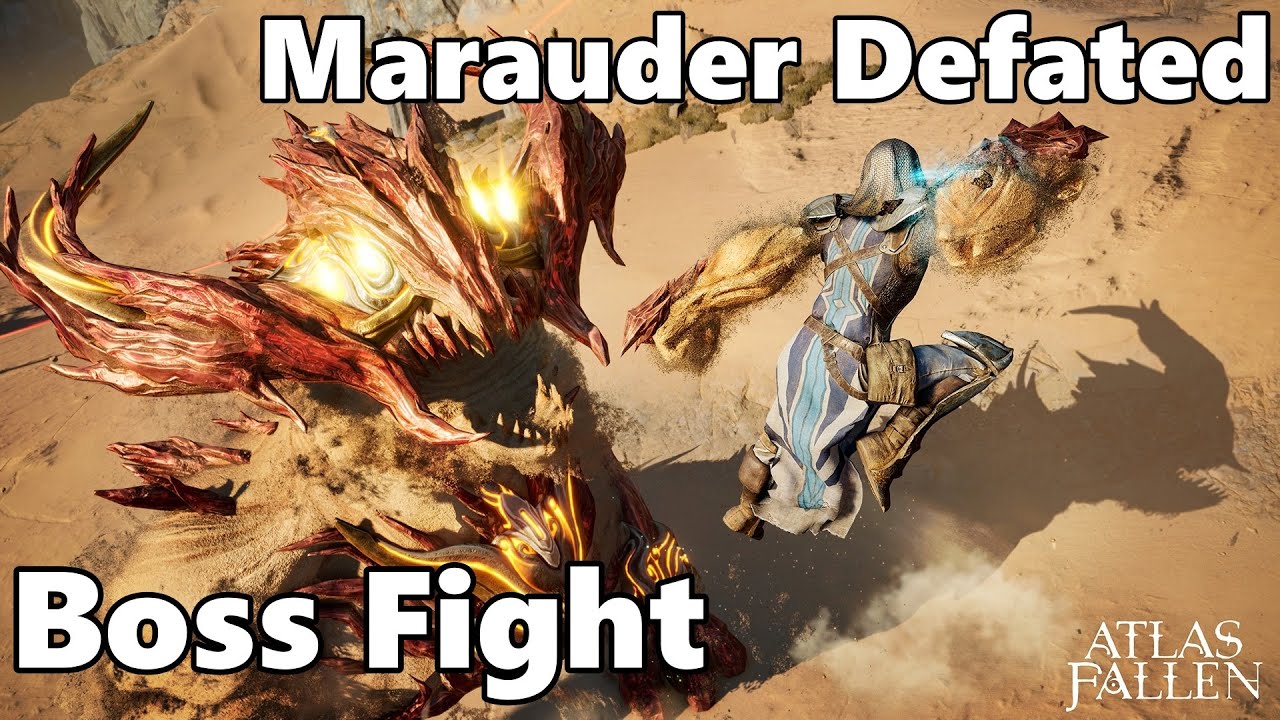 Atlas Fallen - Marauder Defeated { Boss Fight } (Part 4) - YouTube
