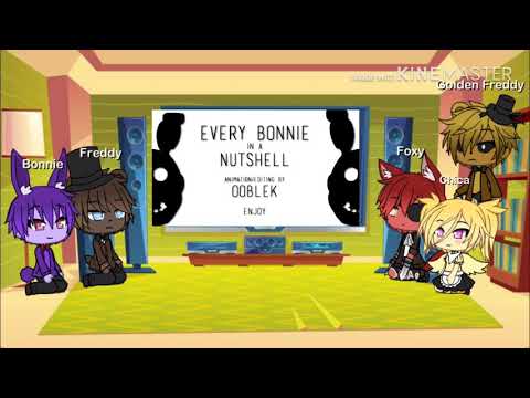FNAF 1 reacts to Every Bonnie in a nutshell