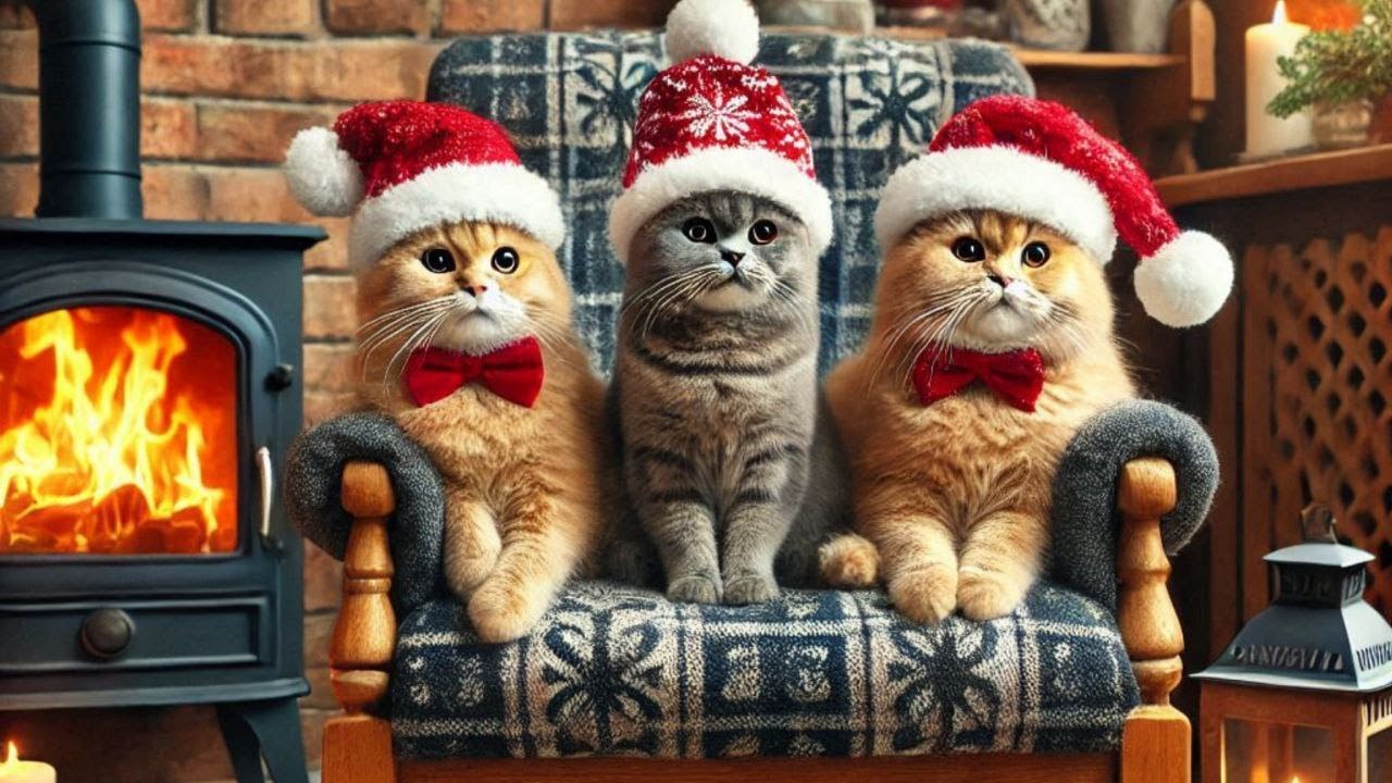 🎄Christmas Relaxation Music for Cats – Soft Holiday Melodies for a Calm ...