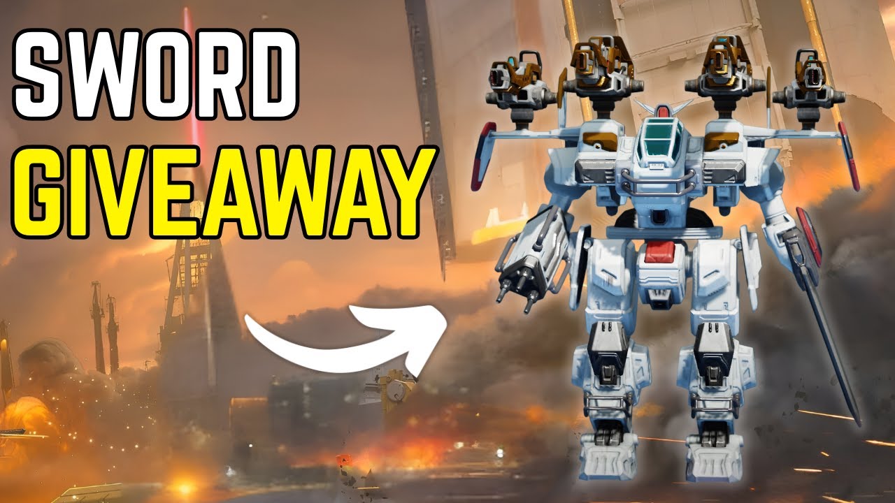War Robots Live SWORD UNIT - 190 GIVEAWAY | Gameplay - YouTube