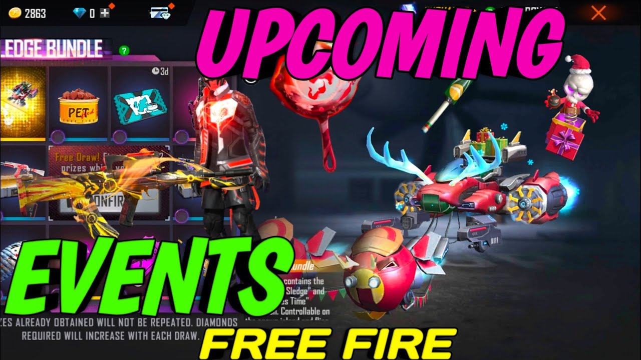 Upcoming events in free fire | Upcoming free fire event | Next free ...