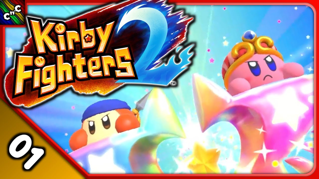 FIGHTING WITH KIRBY IN 2 PLAYER! | Kirby Fighters 2 CO-OP MULTIPLAYER ...