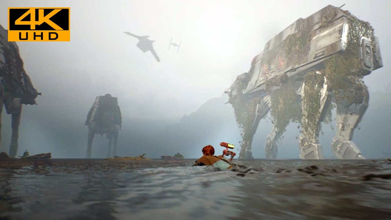 Hijacking AT-AT Walker | Immersive Realistic Ultra Graphics Gameplay ...