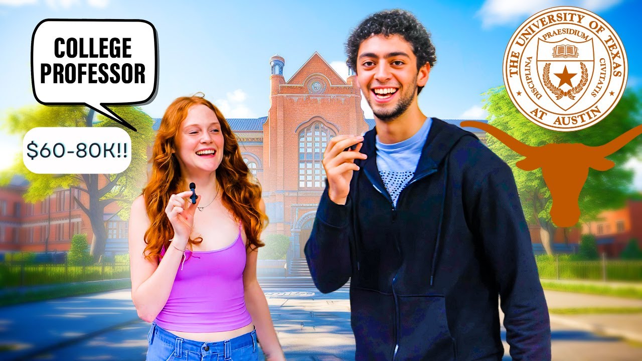 "What The Average Salary For Your Major?" (UT Austin Interviews) - YouTube