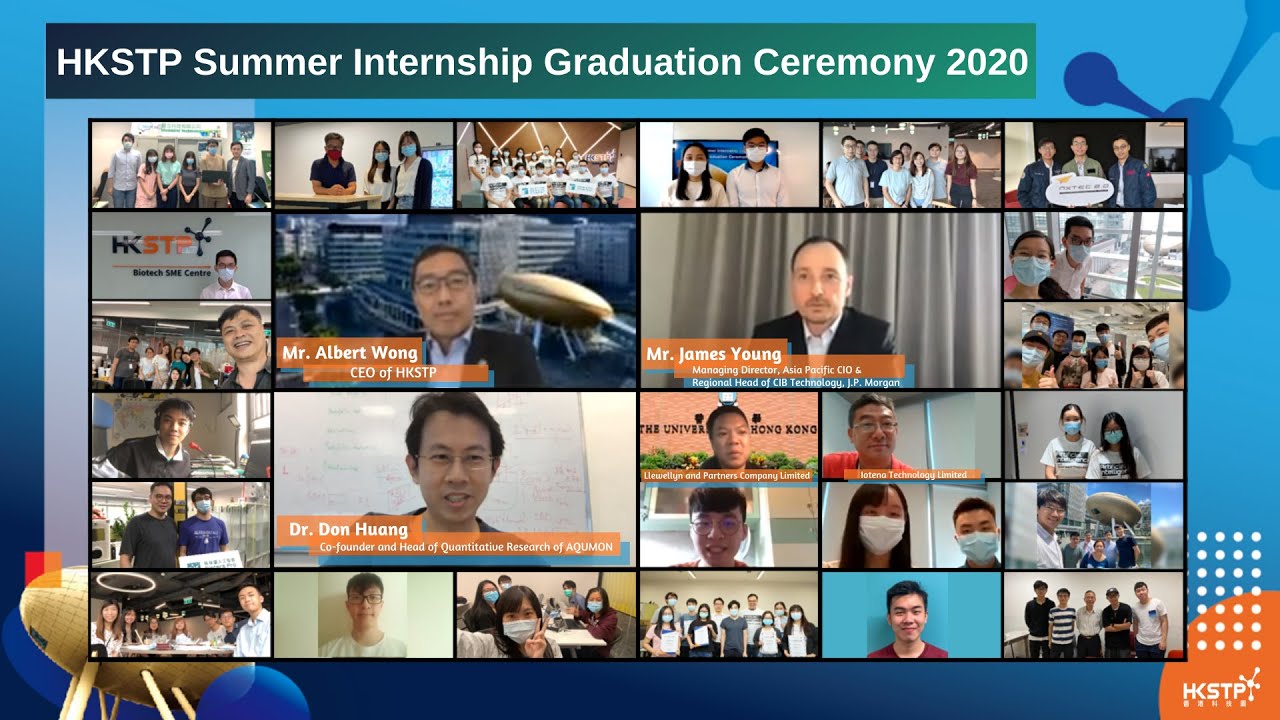 HKSTP Summer Internship Graduation Ceremony 2020 - YouTube