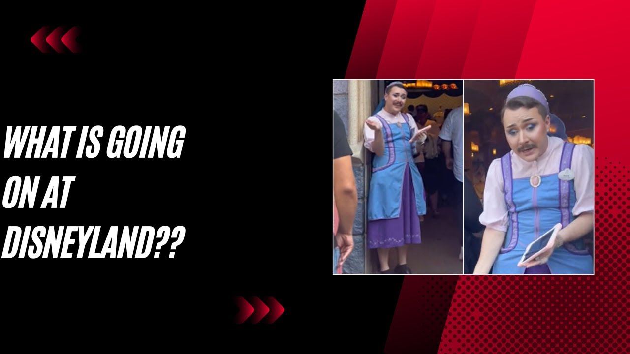 Male Transvestite Greeting Children at Disneyland Sparks Backlash ...