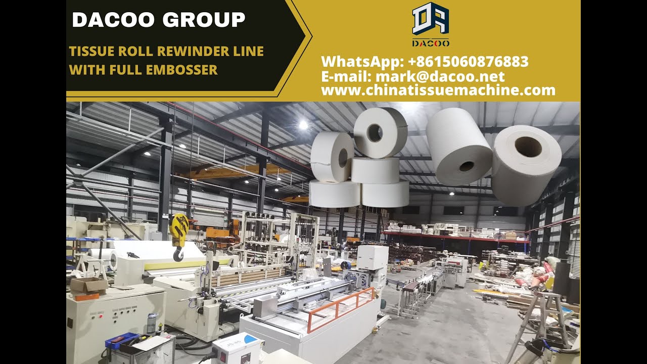 Maxi Jumbo Roll Toilet Paper Roll JRT Hand Towel Roll Machine ...