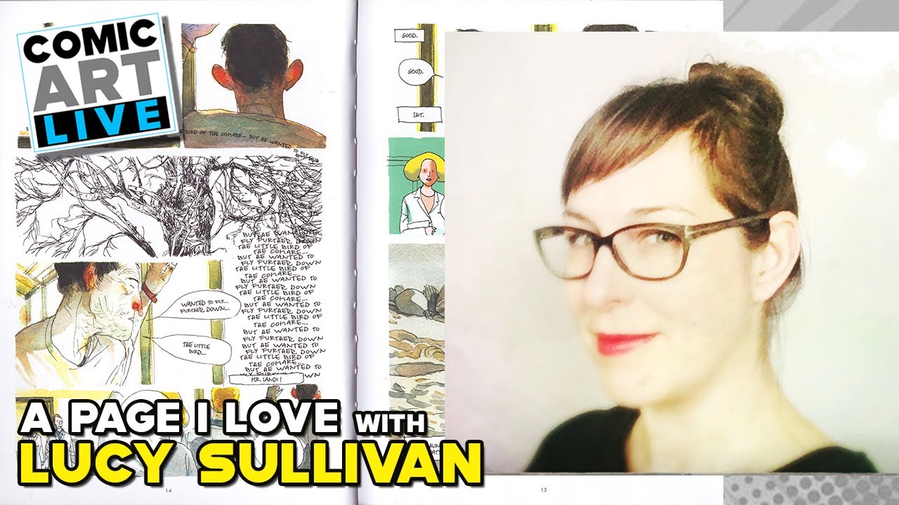A Comic Art Page I Love with Lucy Sullivan - YouTube