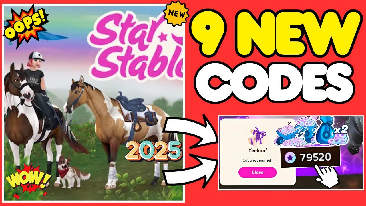 *MAY NEW CODES* STAR STABLE HORSES REDEEM CODES 2025 - STAR STABLE ...