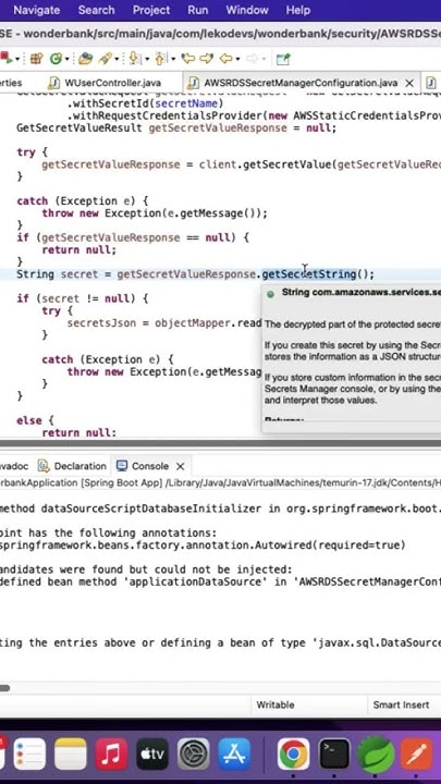 Spring Boot 3 + Security + DataSource Keys and API Keys | AWS Secrets Manager | #apisecurity ...