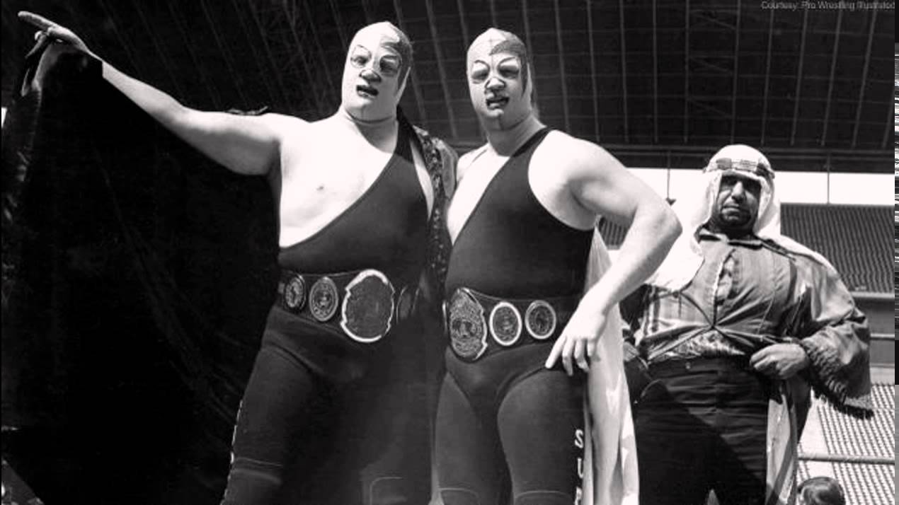 WWE Masked Tag Teams Wrestlers Slide Show - YouTube