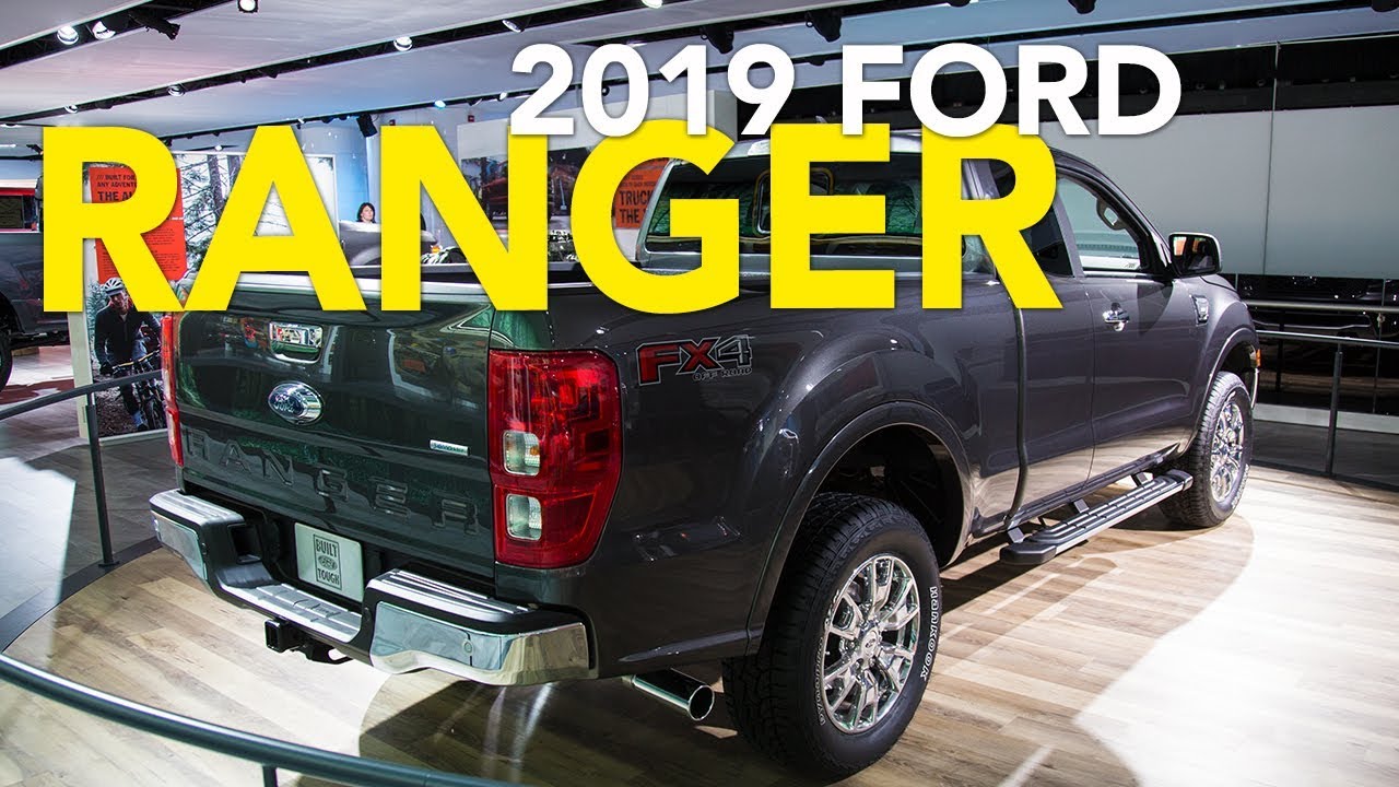 2019 Ford Ranger First Look - 2018 Detroit Auto Show - YouTube