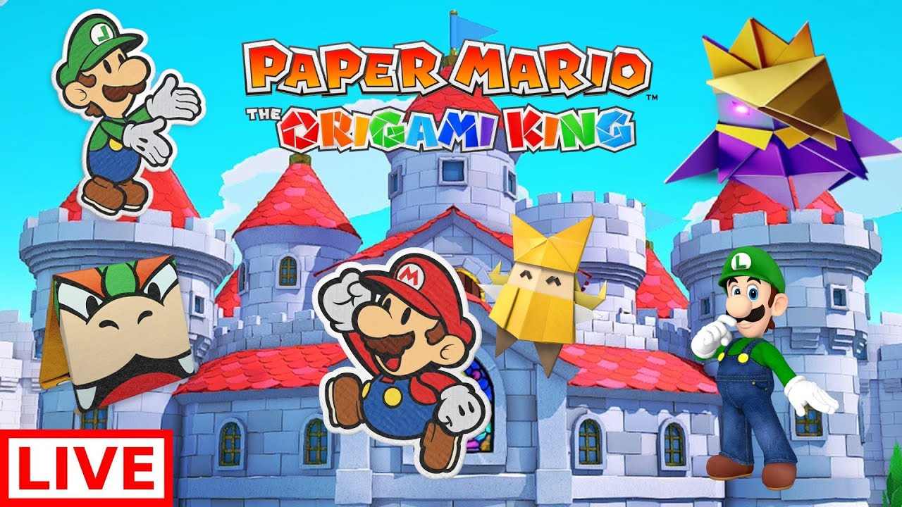 Paper Mario The Origami King Redux Live Stream Part 5 Finale Green ...