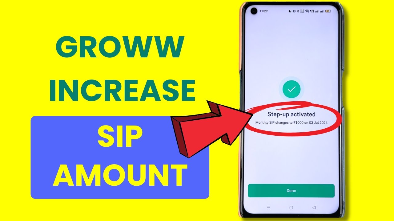 How to Increase the Amount of Systematic Investment Plan or SIP in ...