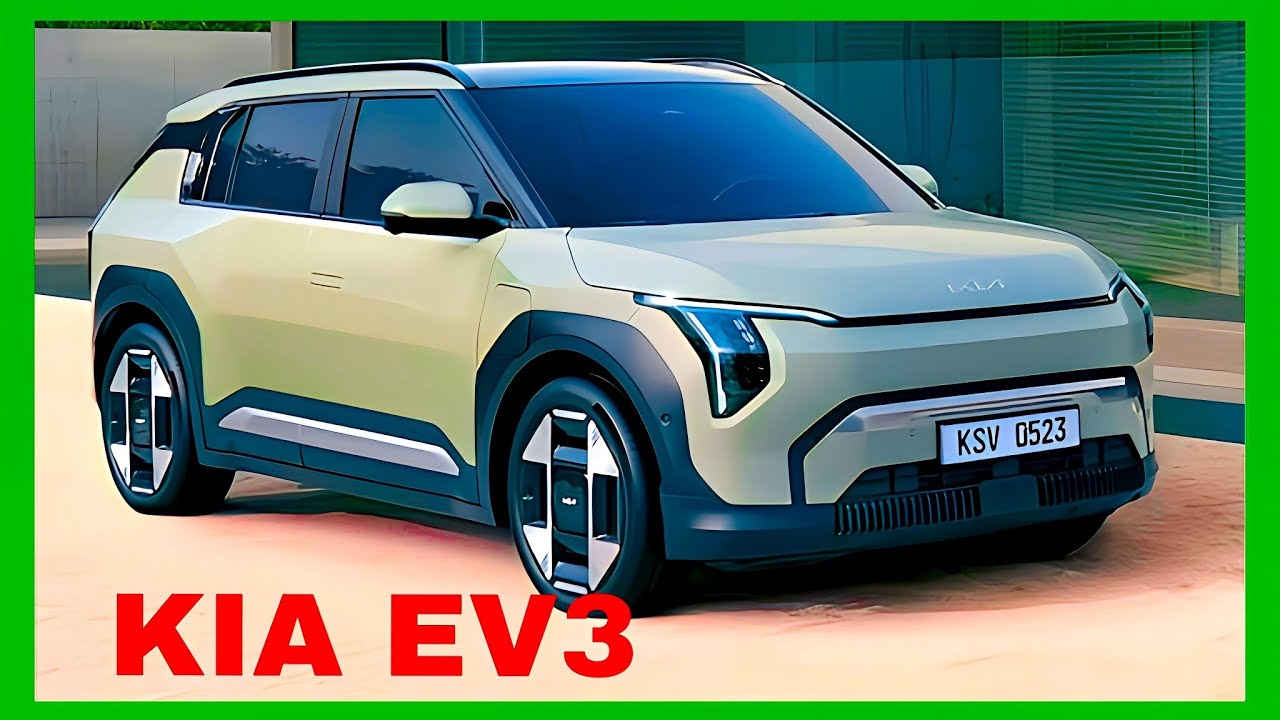 Kia EV3 Electric SUV Unveiled | Travel 600km on a Single Charge! | kia ...