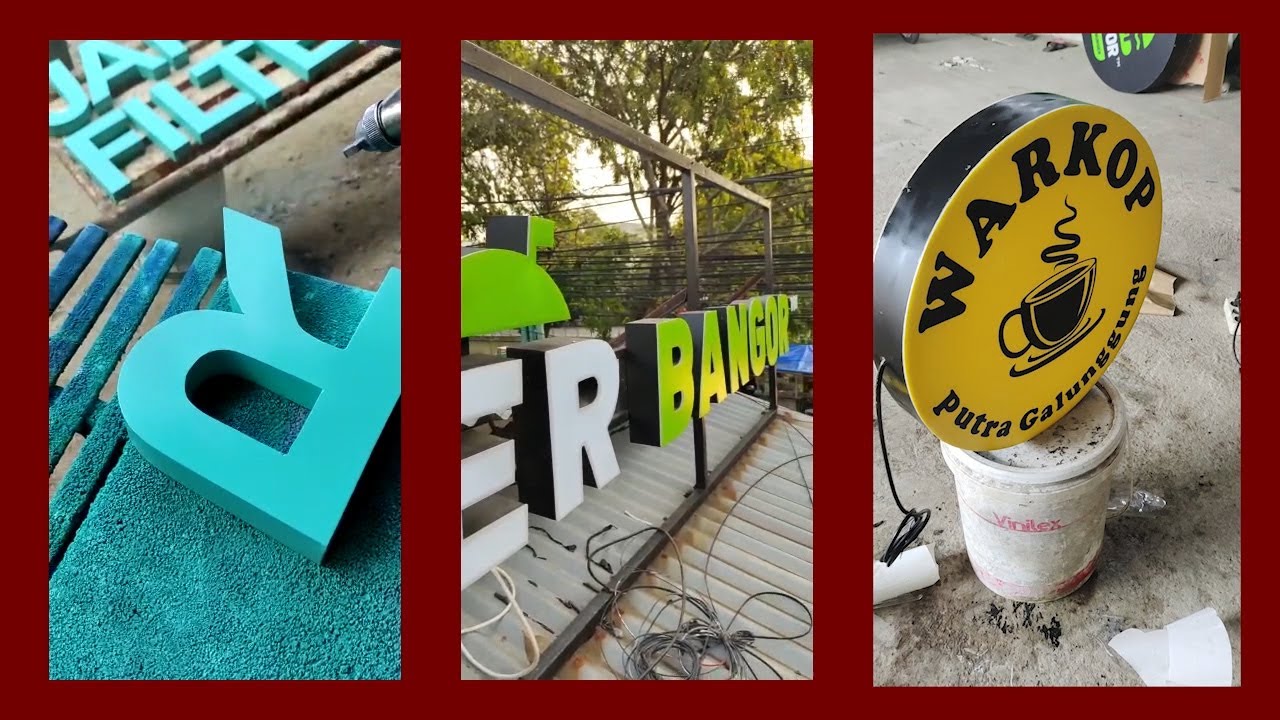 Jasa Pembuatan Neon Box dan Huruf Timbul Custom, PabrikNeonBox.com ...