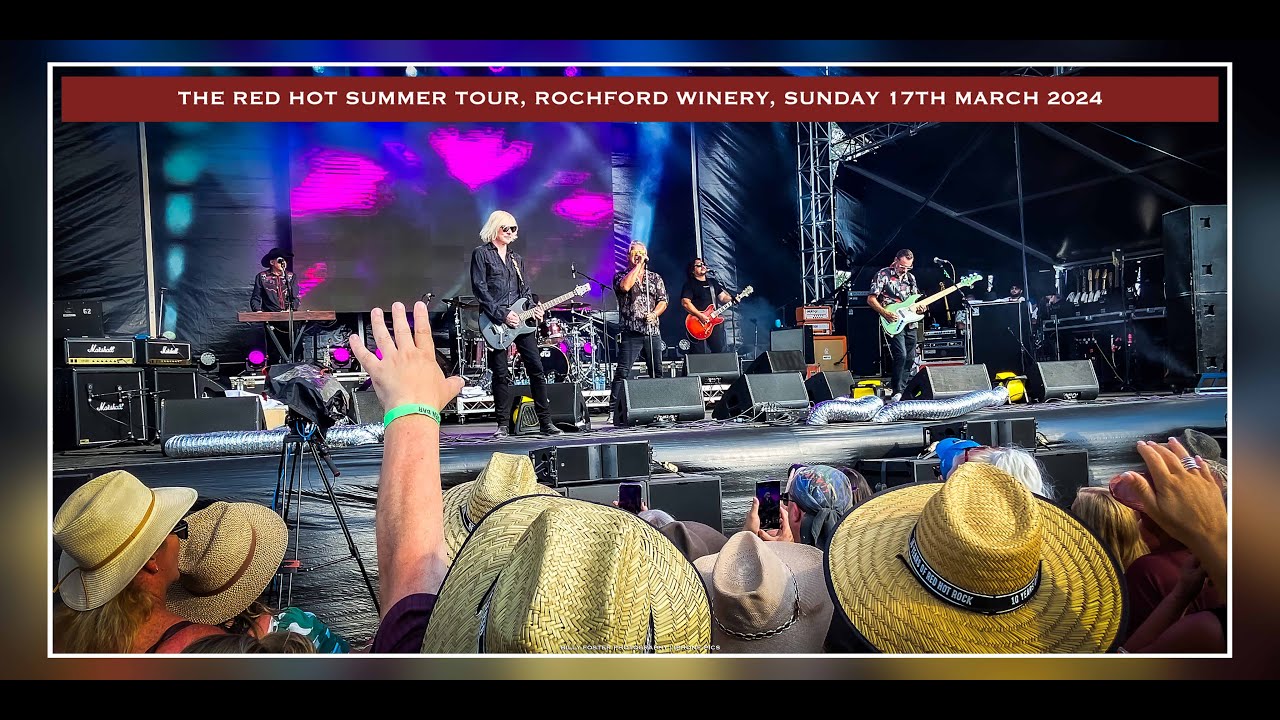 RED HOT SUMMER TOUR - ROCHFORD WINERY - SUNDAY 17TH MARCH 2024 - YouTube