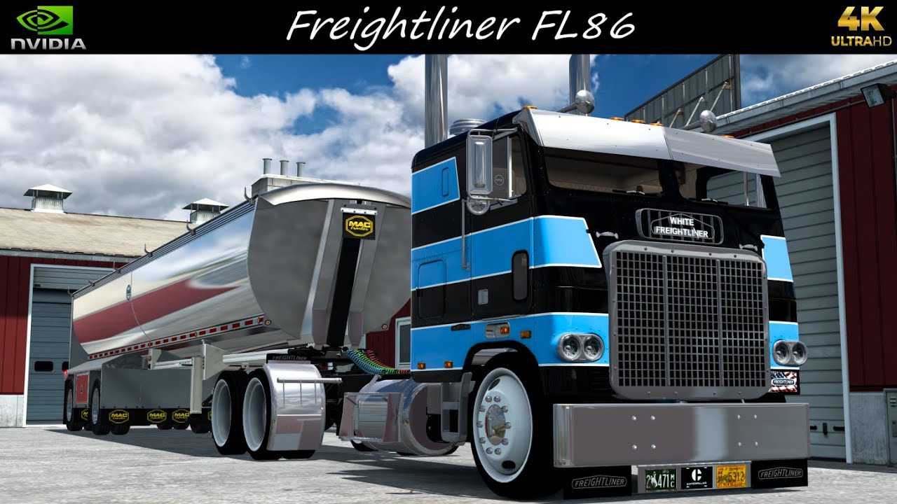 *Freightliner FL86* Corn Hauled Salina to Cedar City *JBX2/TAA Graphics ...
