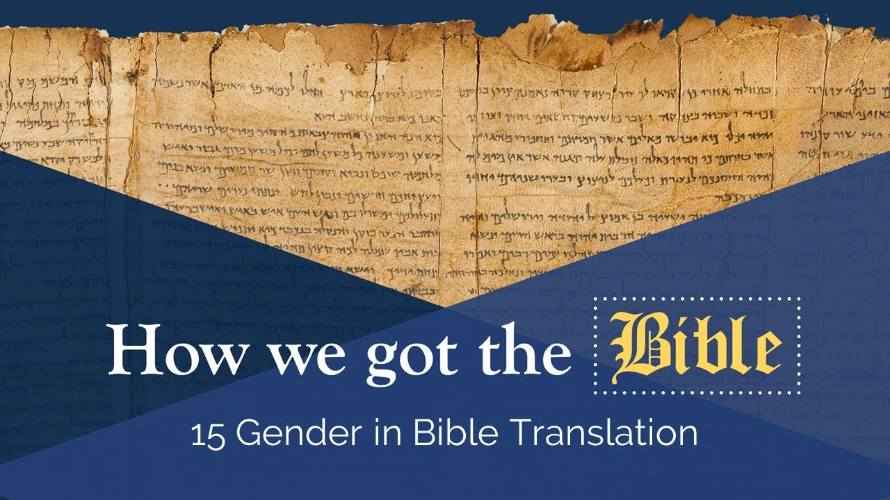 15 Gender in Bible Translation - YouTube