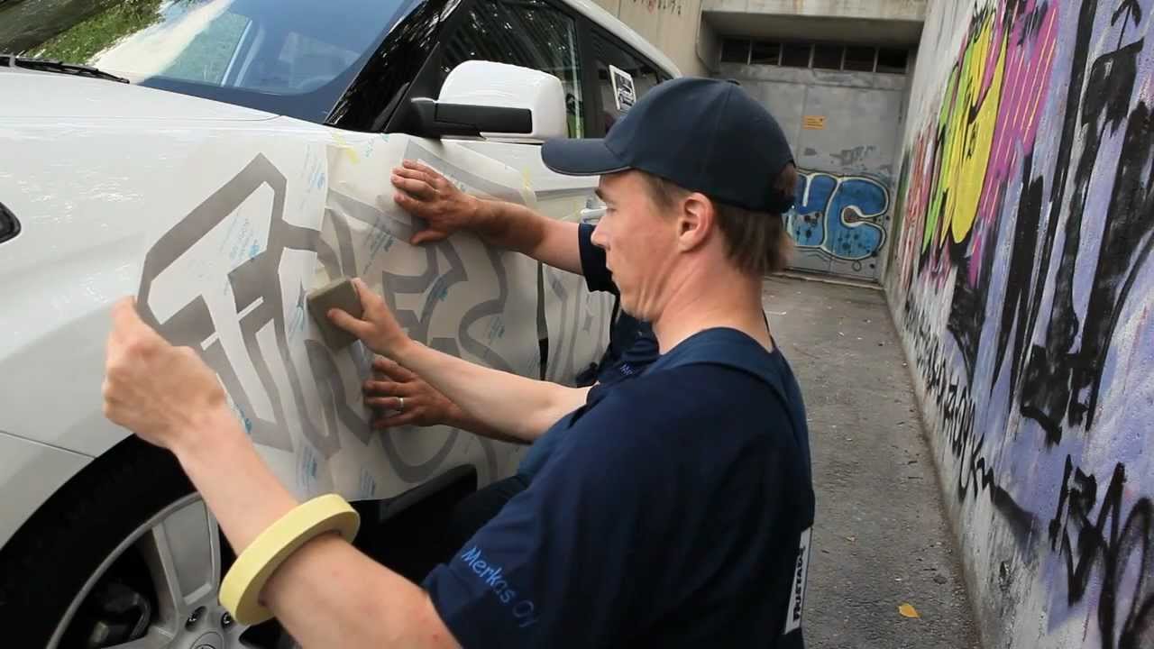 Auton teippaus (NRO14/2011) - YouTube