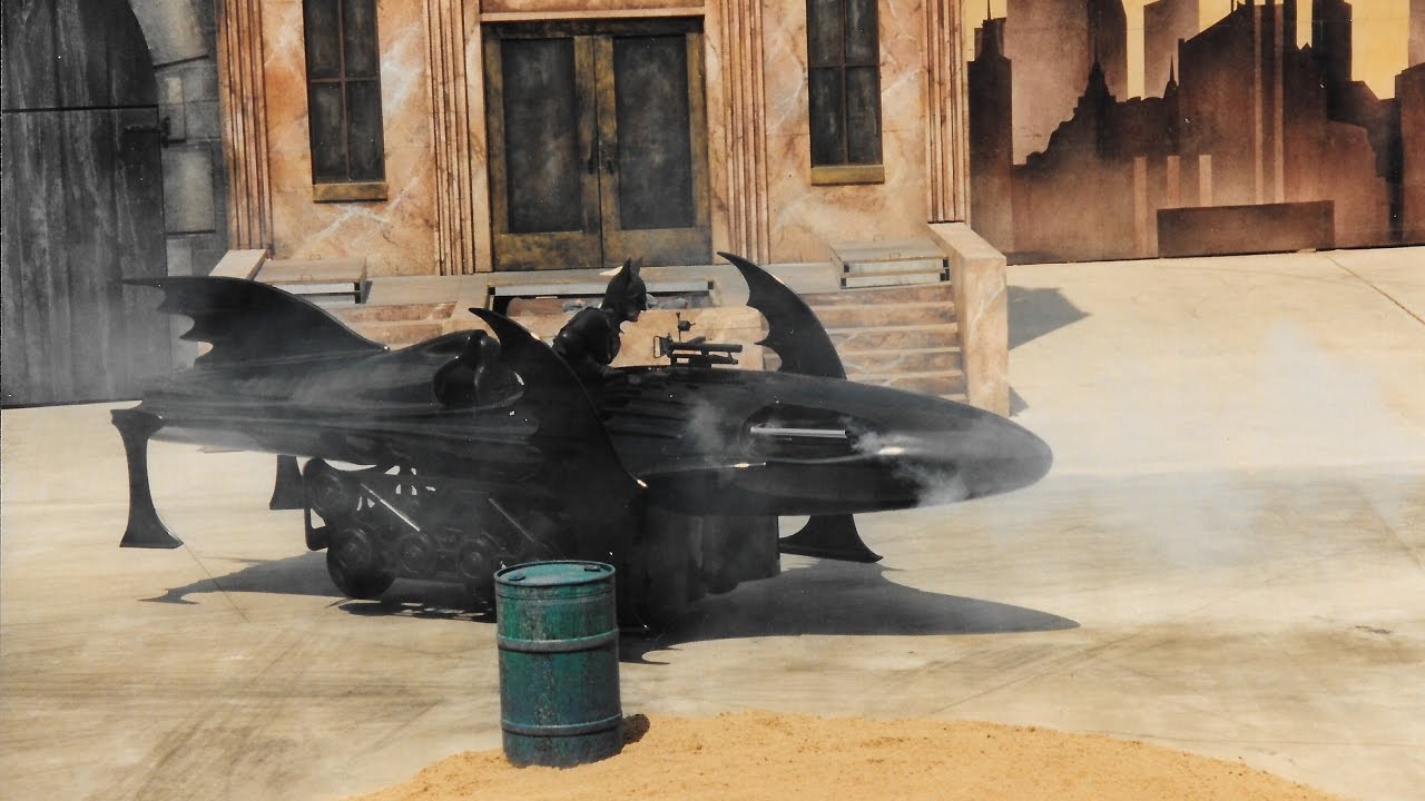 Batman Stunt Show - Six Flags Over Texas - 1993 - YouTube