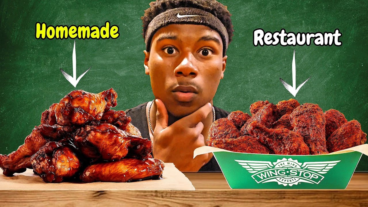 My Homemade Wings DESTROYED Best Fast-Food Wings! - YouTube