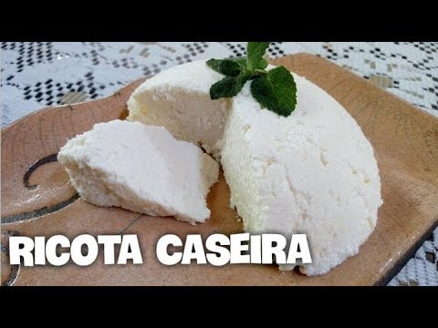COMO FAZER RICOTA CASEIRA (POR FERNANDO COUTO) - YouTube