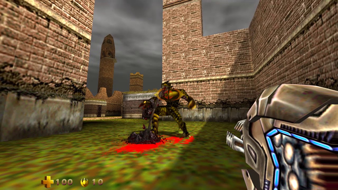 turok 2 cerebral bore HD Remaster - YouTube