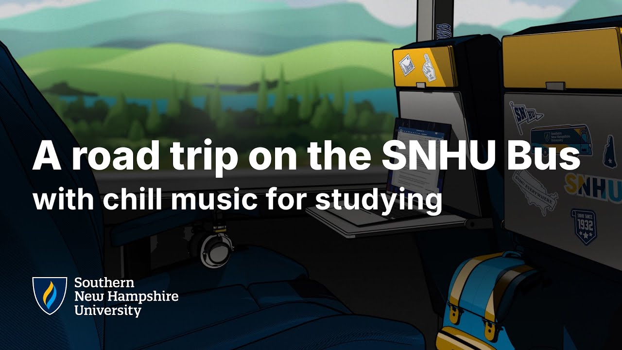 A Road Trip on the SNHU Bus 🛣️ Chill Lo-fi Music for Studying | Study ...