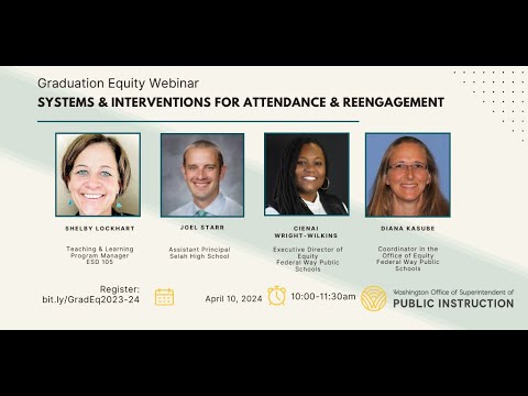 Graduation Equity Webinar - Systems & Interventions for Attendance ...
