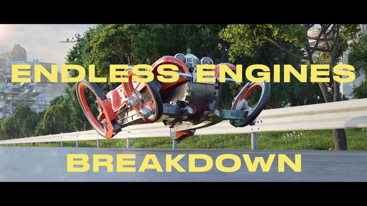 Endless Engine | 3D Render Competition | Fantasy Future | Roman ...