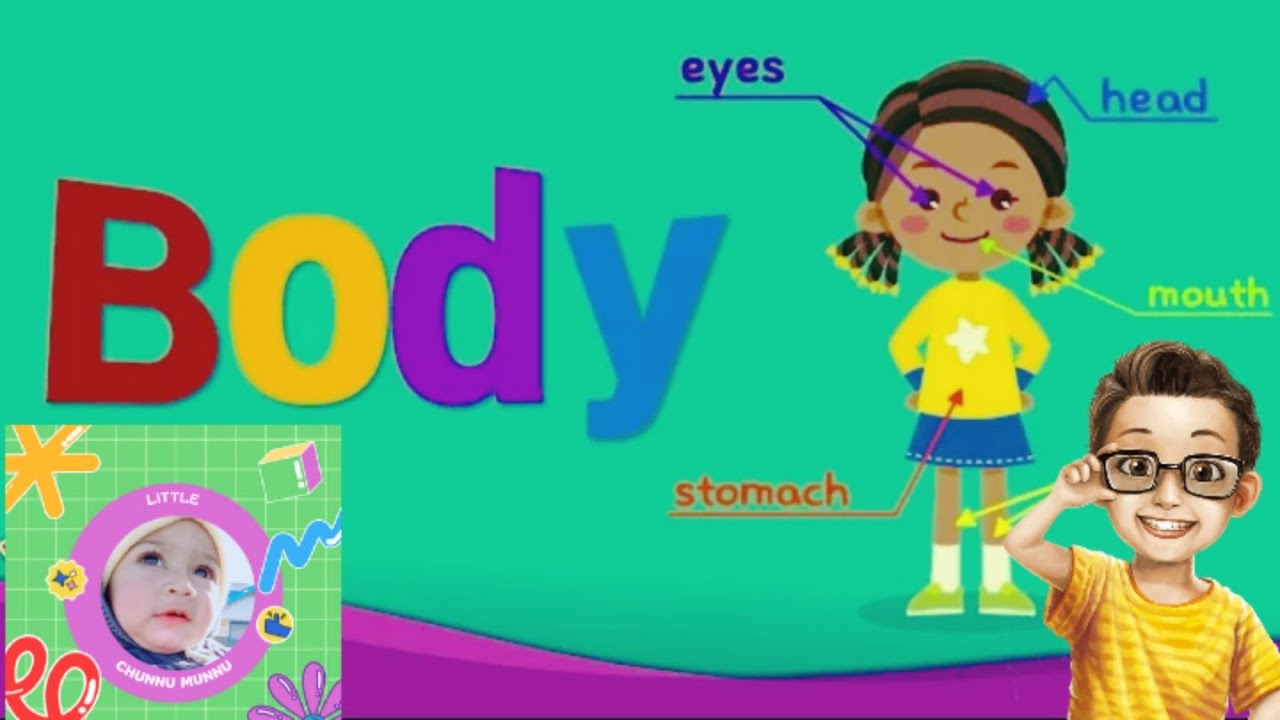 Parts of Body | Learn English for Kids | Head, Shoulders, Knees & Toes ...