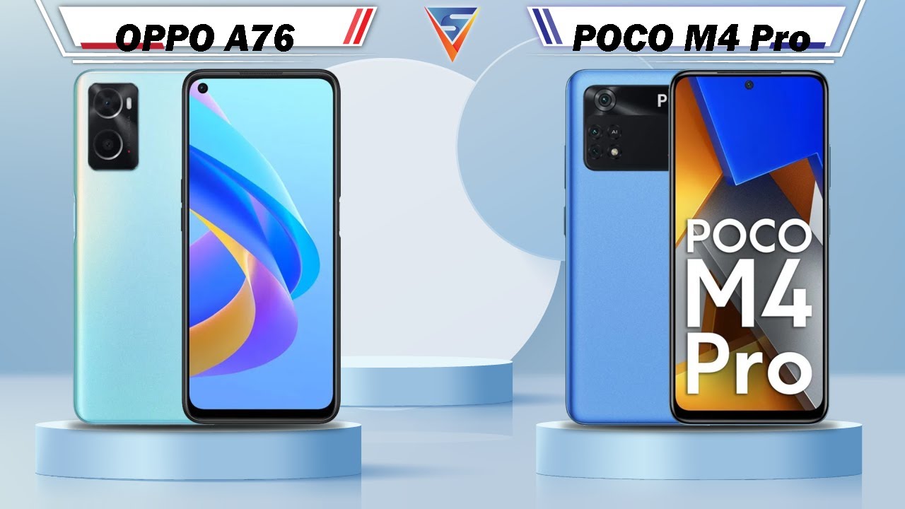 OPPO A76 Vs POCO M4 Pro | POCO M4 Pro Vs OPPO A76 - YouTube