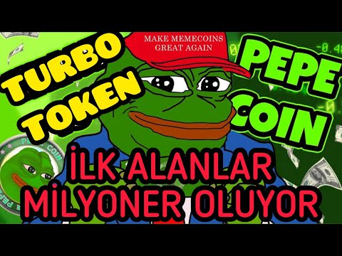 Yeni PEPE COIN - TURBO COIN - Bitget MEME TOKEN - NEW LİST MEME TOKEN PRASALE #tutbotoad #turbotoken