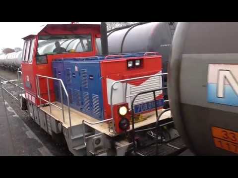 Velké Lego, motorová lokomotiva řady 708 (FHD) - YouTube